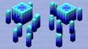 Ice blaze Minecraft Mob Skin