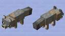 Gray Fox (Bedrock) Minecraft Mob Skin
