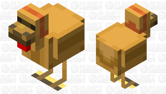 chicken x camel Minecraft Mob Skin