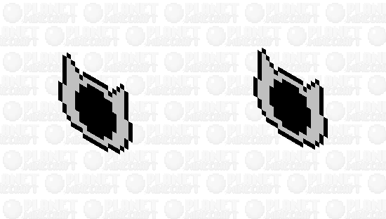 transparent endogeny cape Minecraft Mob Skin