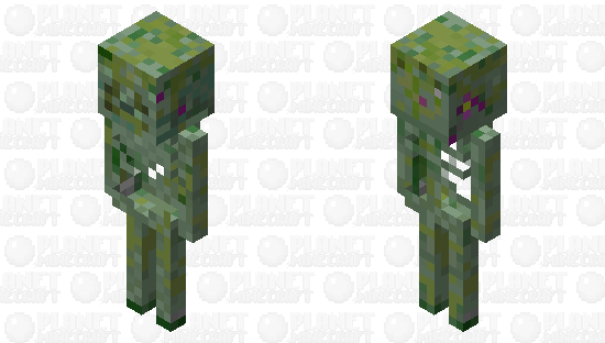 Mossy skeleton Minecraft Mob Skin