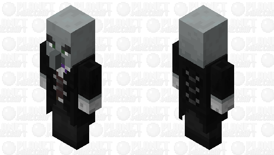 Butler Illager Minecraft Mob Skin