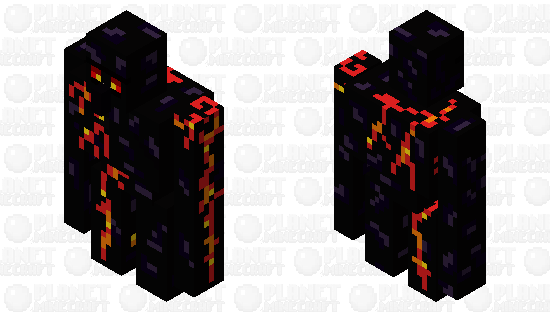 Nether Golem Minecraft Mob Skin