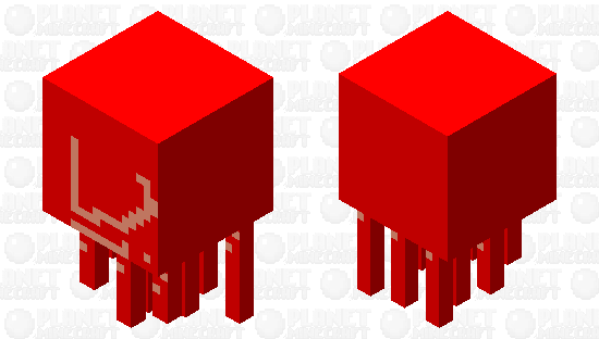 angry gHAST Minecraft Mob Skin