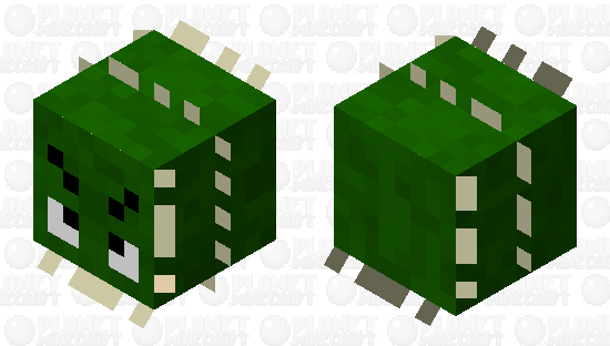 Living Cactus (Large) Minecraft Mob Skin