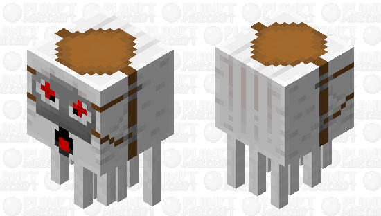 battle ghast Minecraft Mob Skin