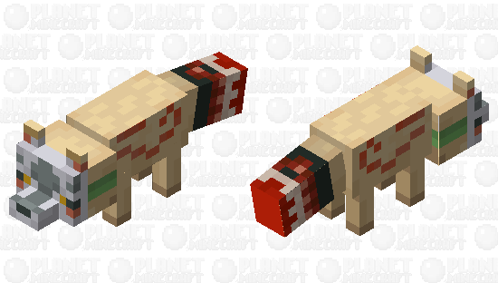 Demon lord... One Tail!? (Ninetails Ōkami) Minecraft Mob Skin