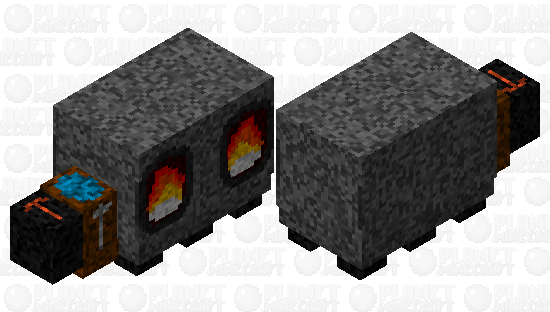 The Blast Furnace Minecraft Mob Skin