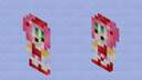 Super Amy Rose Cape Minecraft Mob Skin