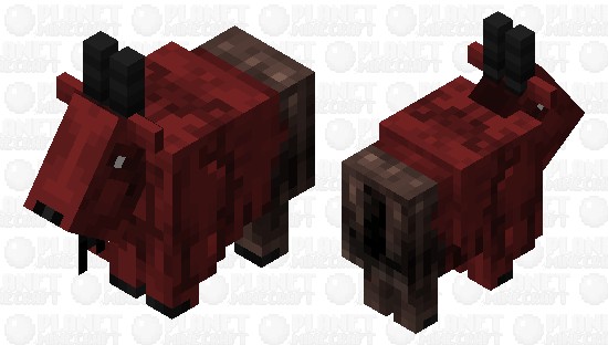 Devil goat Minecraft Mob Skin