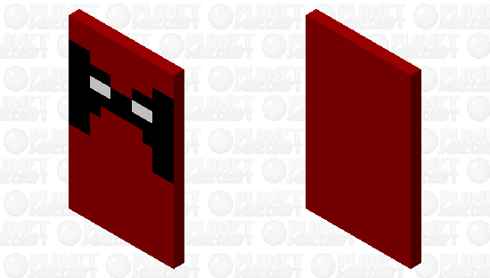 Deadpool Face Mask Cape Minecraft Mob Skin