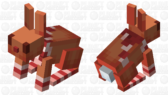 Scarf Bunny Minecraft Mob Skin