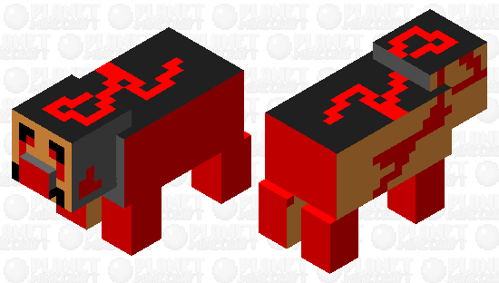 BugGed PiG Minecraft Mob Skin