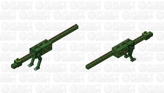 rayquaza Minecraft Mob Skin