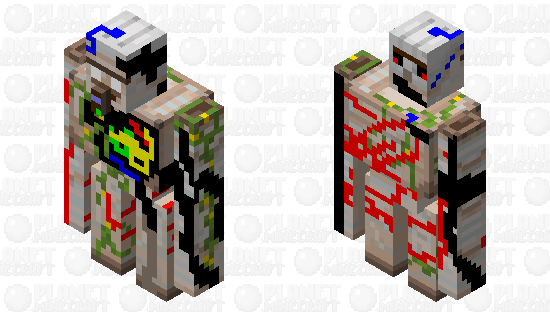 iron golem exe or corupted gOleM Minecraft Mob Skin