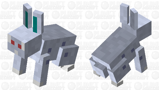 Nidoran-F Rabbit Minecraft Mob Skin
