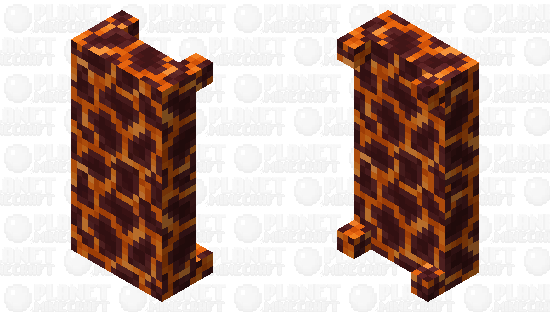 Magma Block Bed Minecraft Mob Skin