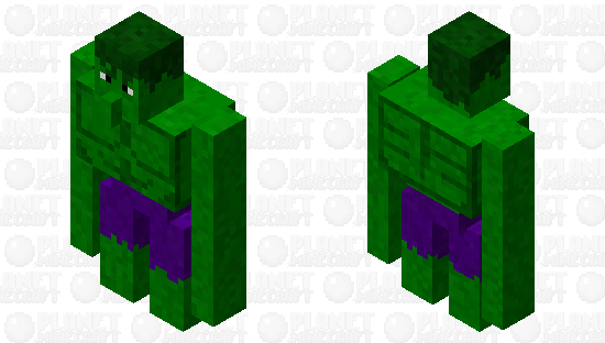 hulk Minecraft Mob Skin