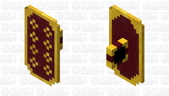 Piglin shield Minecraft Mob Skin