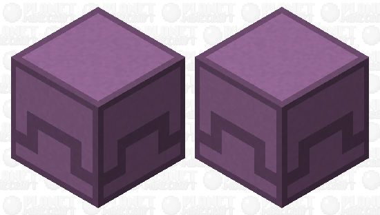 simple derp shulker Minecraft Mob Skin