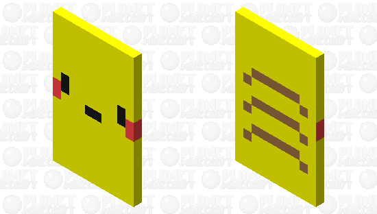 Pikachu!!!!! Minecraft Mob Skin