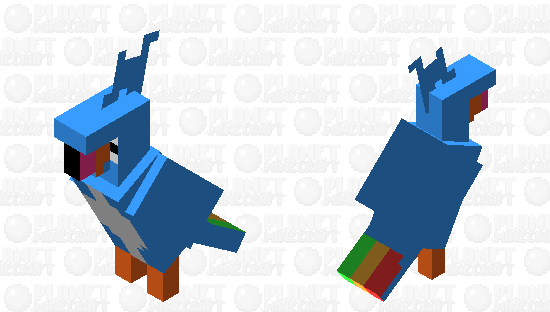 Toucan sam from fruit loops Minecraft Mob Skin