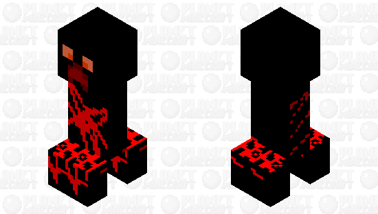 horror creeper Minecraft Mob Skin