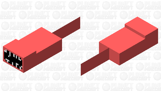 Backrooms Entity 42 - Memory Worm Minecraft Mob Skin