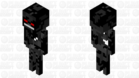 Sculk Skeleton Minecraft Mob Skin