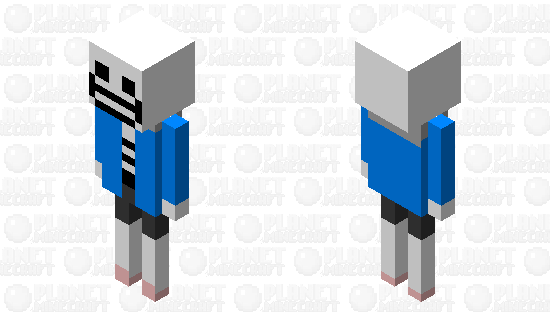 failed attempt of sans Minecraft Mob Skin