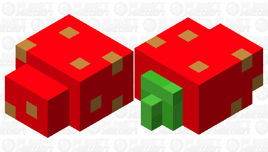 Strawberry Minecraft Mob Skin