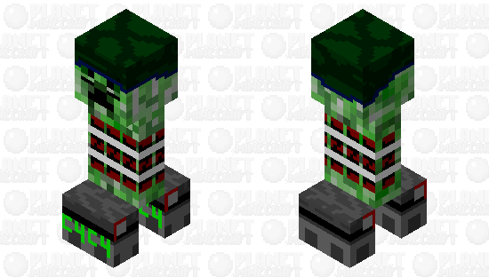war creeper Minecraft Mob Skin