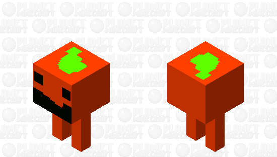 Pumpkin Halloween Jam🎃 Minecraft Mob Skin