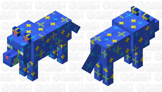 Star wolf Minecraft Mob Skin