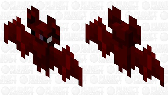 Blood Vampire Bat 🦇 Minecraft Mob Skin