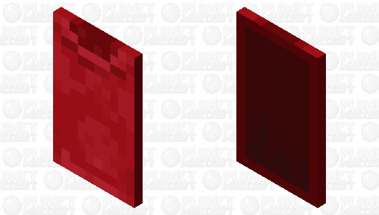 Red blank cape Minecraft Mob Skin