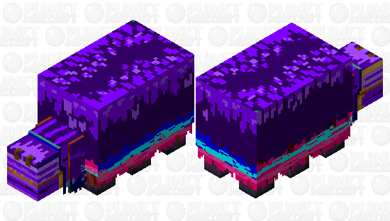 Violet Sniffer Minecraft Mob Skin