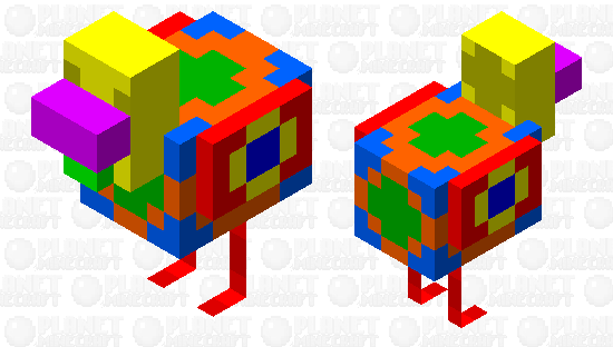 Robot Chicken Minecraft Mob Skin