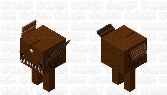 Angler Fish Strider Minecraft Mob Skin