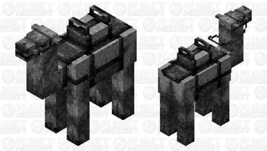 dark camel Minecraft Mob Skin