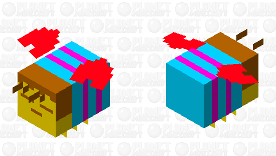 Frisk bee Minecraft Mob Skin