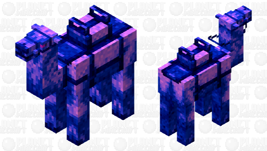 purple camel Minecraft Mob Skin