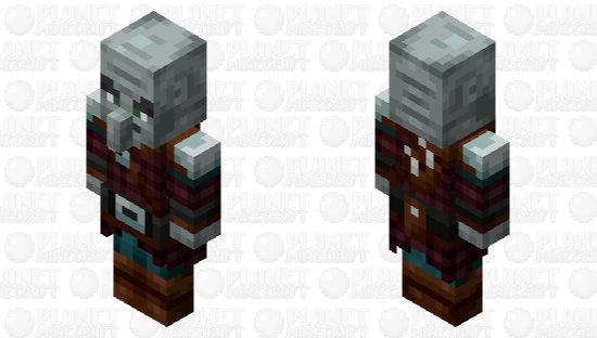 The Pillager (Re-Texture) (Ver.5) Minecraft Mob Skin