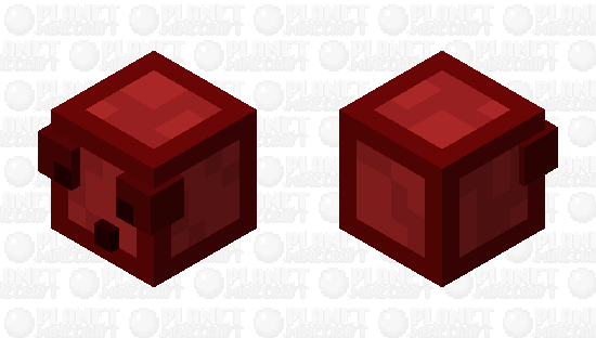 Little Red Cube Minecraft Mob Skin