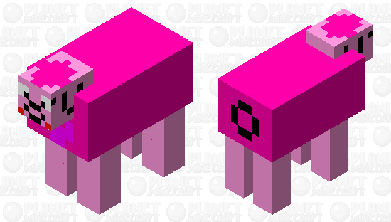 The Woodland City Fluffy The Sheep Minecraft Mob Skin