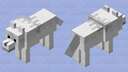 pale white wolf Minecraft Mob Skin