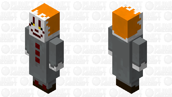 Pennywise Minecraft Mob Skin