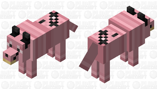 Courage the Cowardly Dog (dog) Minecraft Mob Skin