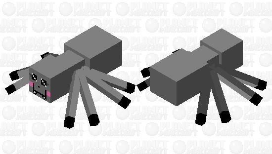 Cutest spider I have made so far Minecraft Mob Skin