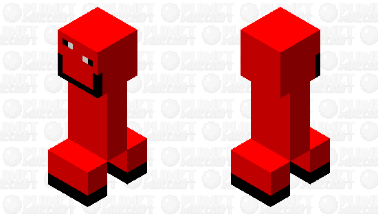 Exploding Idiot Minecraft Mob Skin